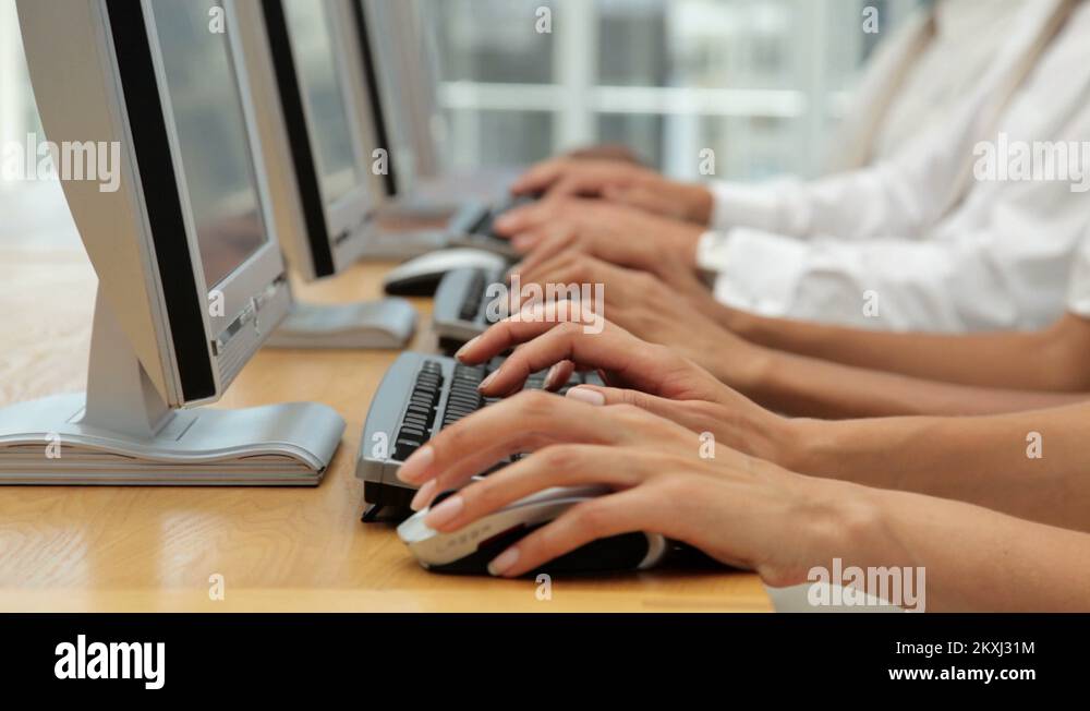 Office terminals Stock Videos & Footage - HD and 4K Video Clips - Alamy