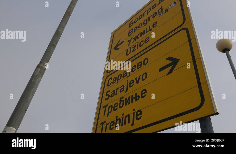 Road sign belgrade serbia Stock Videos & Footage - HD and 4K Video ...