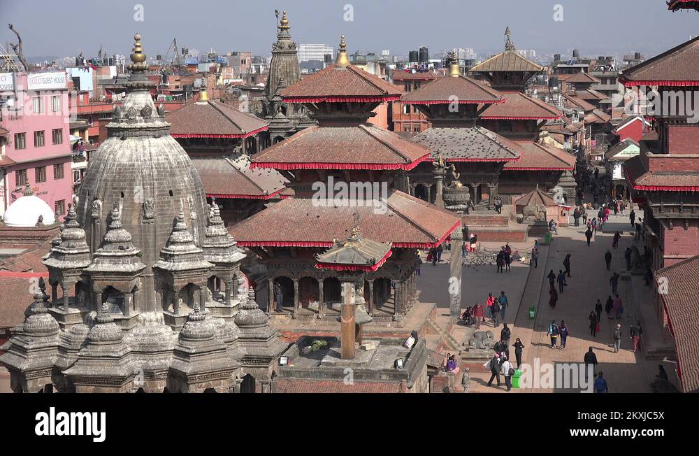 Durbar square complex nepal Stock Videos & Footage - HD and 4K Video ...