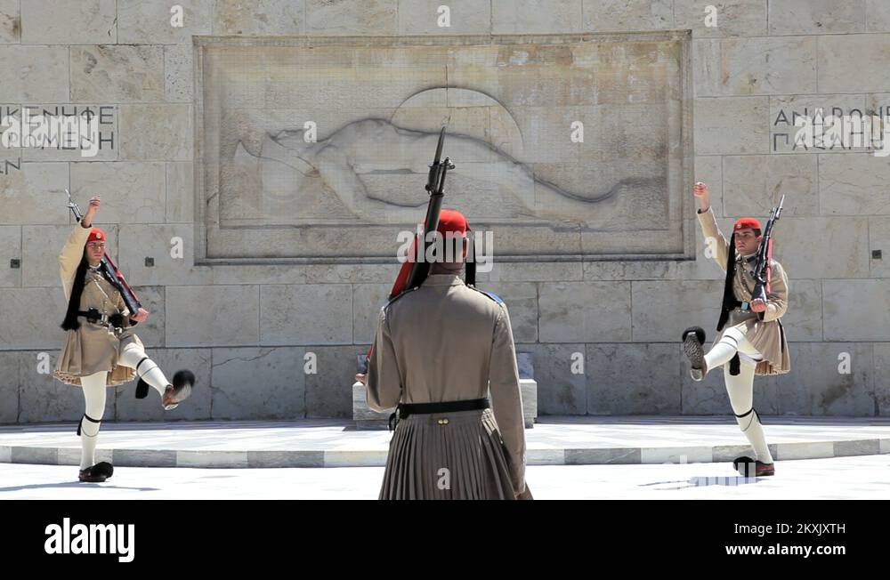 Evzone ceremonial guards Stock Videos & Footage - HD and 4K Video Clips - Alamy