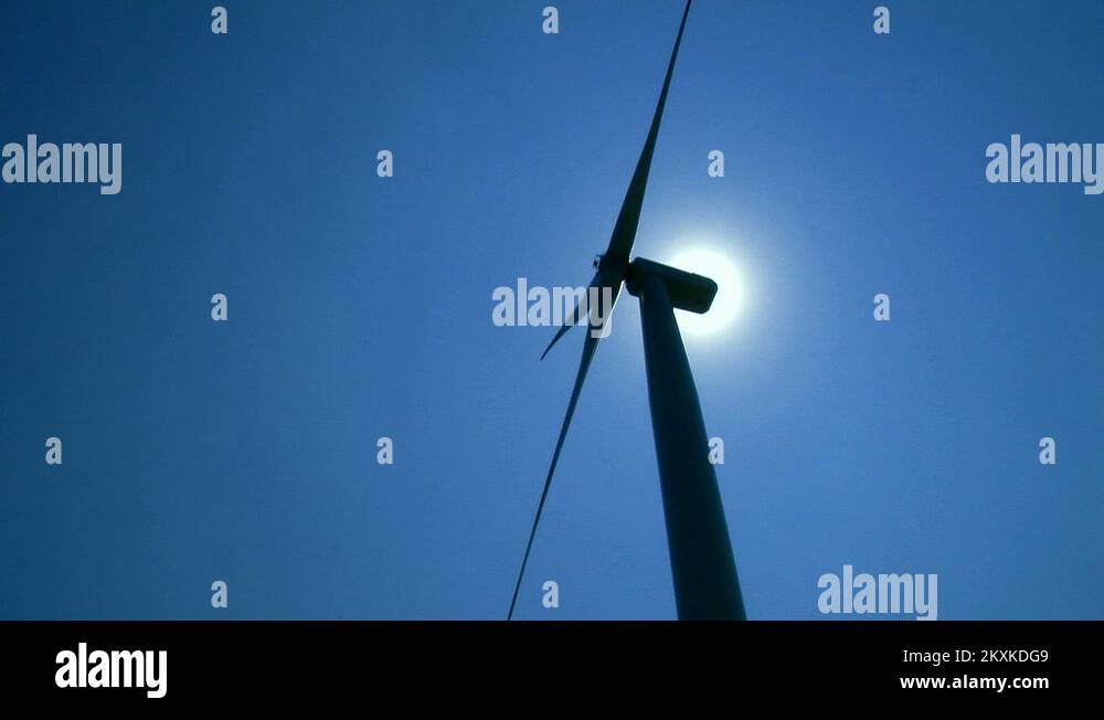 wind energy invisible sun Stock Video Footage - Alamy