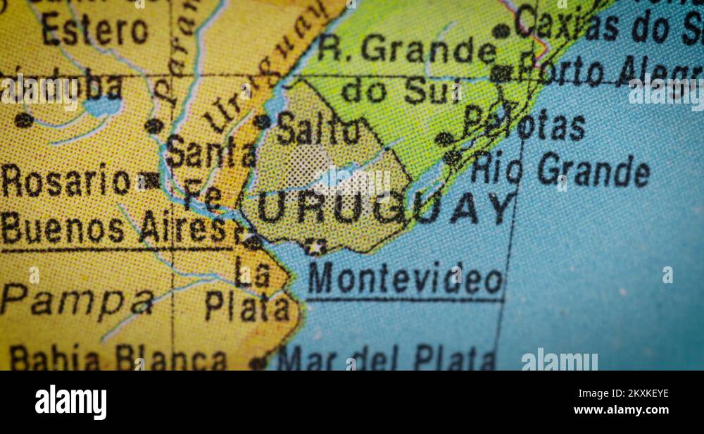 Country uruguay map Stock Videos & Footage - HD and 4K Video Clips - Alamy