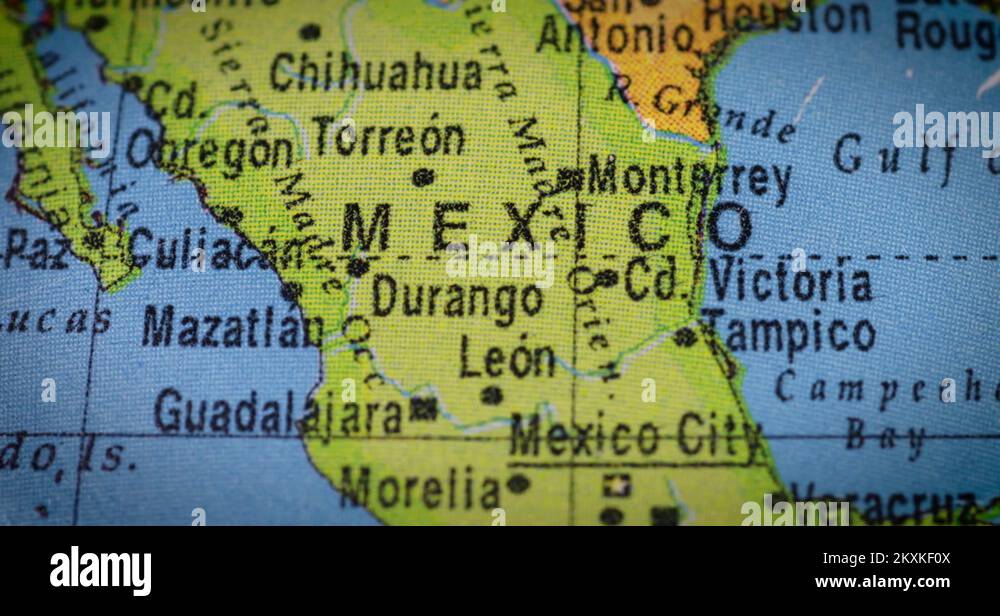 Map of mexico Stock Videos & Footage - HD and 4K Video Clips - Alamy