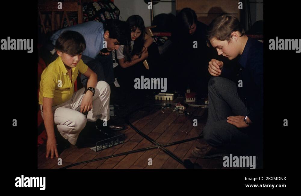 Vintage children playing trains Stock Videos & Footage - HD and 4K ...