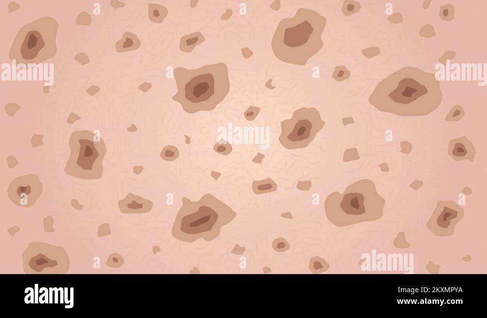 freckle skin texture turn to nice skin graphic , vector Stock Video ...