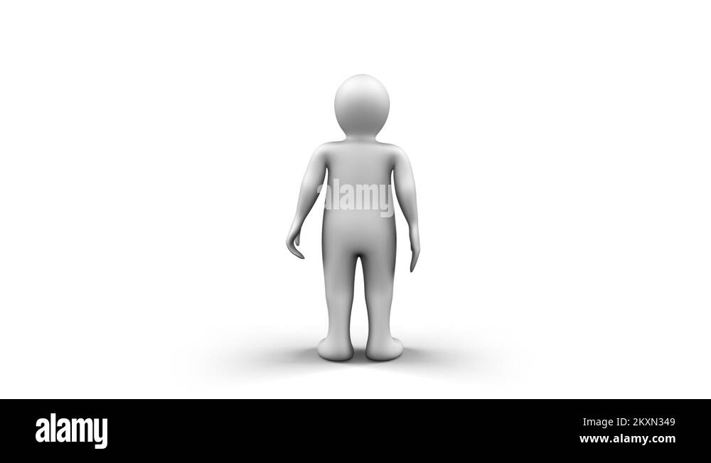 White man 3d Stock Videos & Footage - HD and 4K Video Clips - Alamy