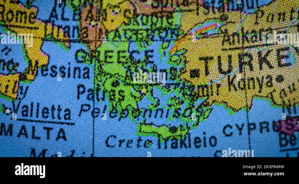 Map greece borders Stock Videos & Footage - HD and 4K Video Clips - Alamy