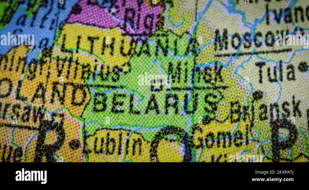 Belarus country map Stock Videos & Footage - HD and 4K Video Clips - Alamy