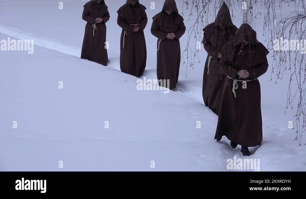 Group monks in hood robe Stock Videos & Footage - HD and 4K Video Clips ...