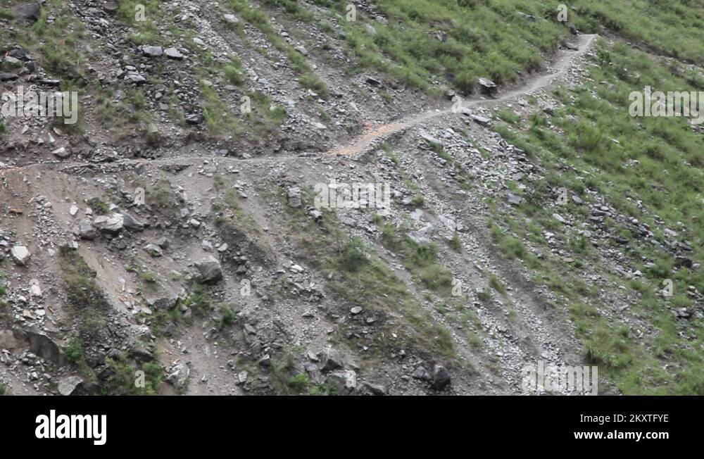 Kathmandu, Nepal; Landscape of Himalayan Valley Stock Video Footage - Alamy