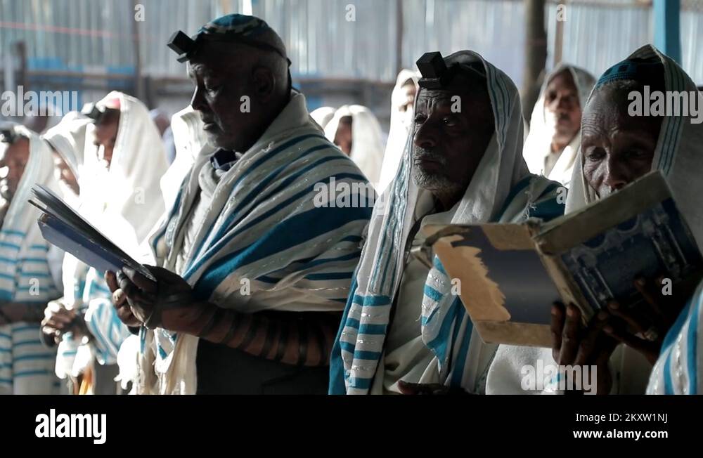 Ethiopia Falash Mura Jews community Phylacteries prayers Tefillin ...