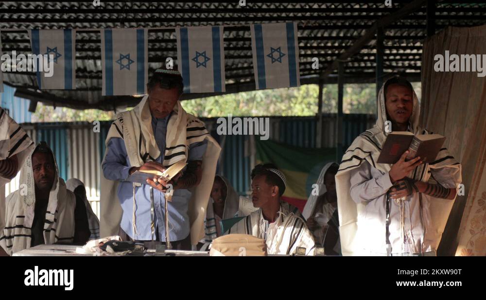 Ethiopia Falash Mura Jews community Phylacteries prayers Tefillin ...