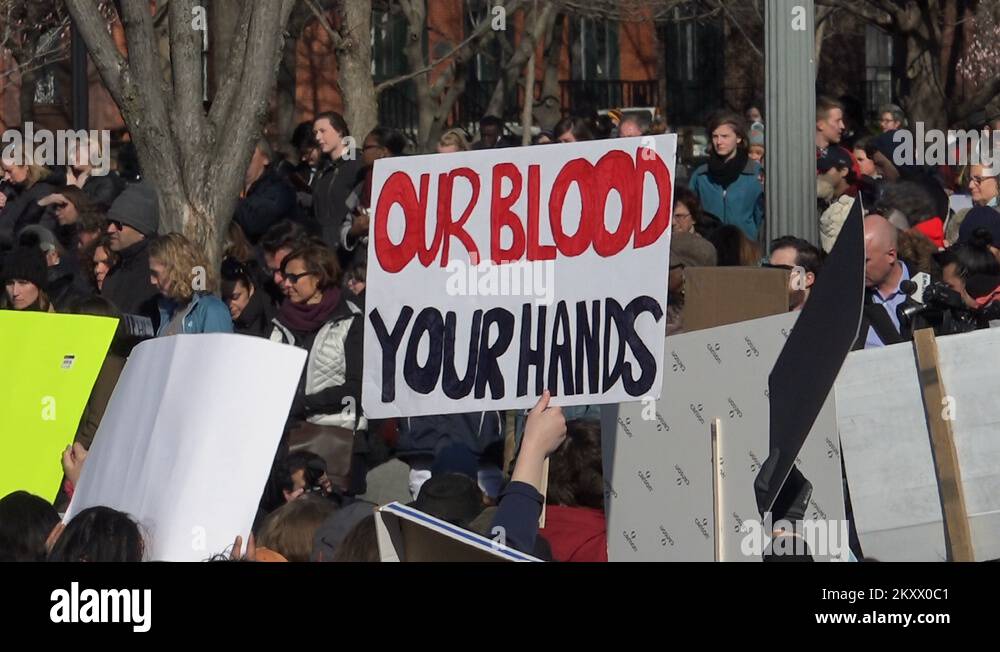 March 14 2018 national school walkout Stock Videos & Footage - HD and ...