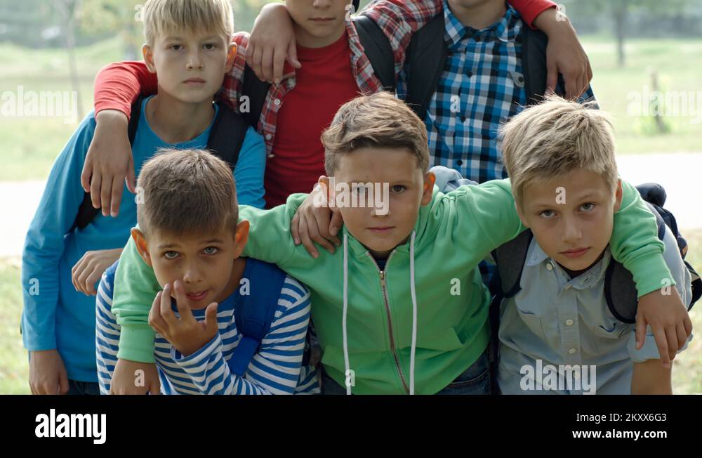 Kids group hug school Stock Videos & Footage - HD and 4K Video Clips ...