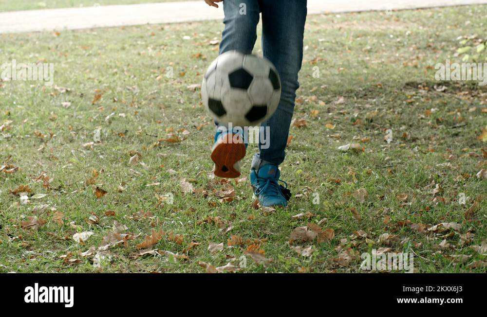 Kicking football Stock Videos & Footage - HD and 4K Video Clips - Alamy