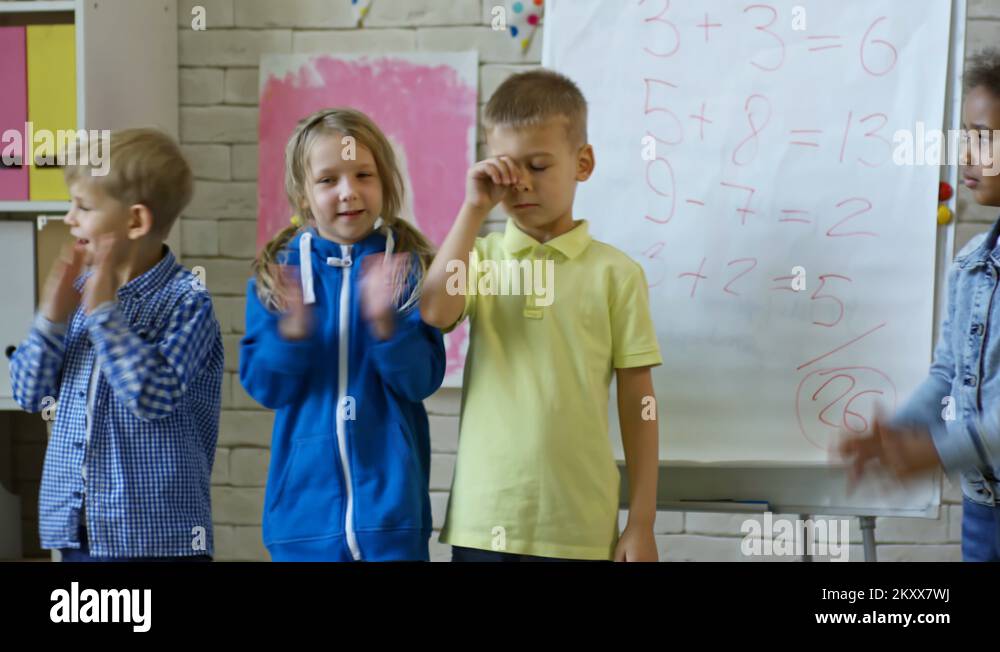 Kids playing classroom Stock Videos & Footage - HD and 4K Video Clips ...