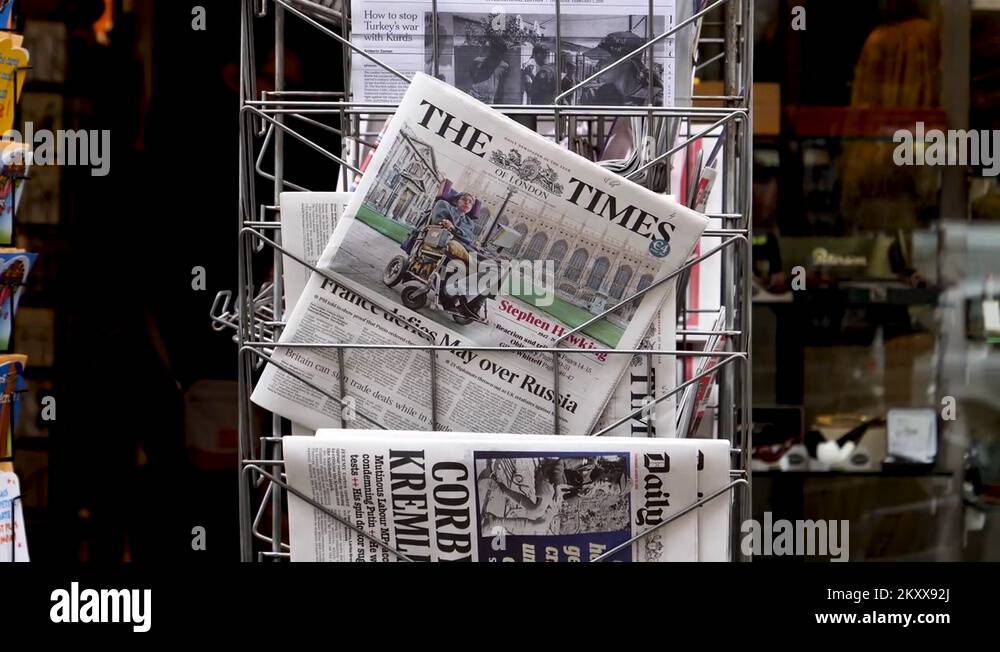 British tabloid press Stock Videos & Footage - HD and 4K Video Clips ...