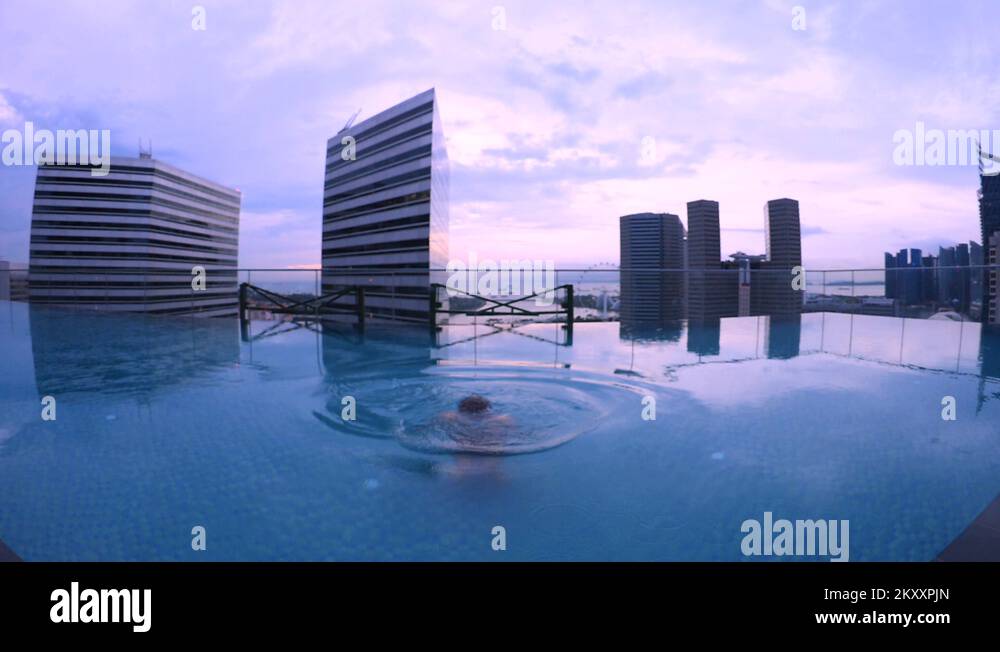 Swimming pool on top skyscraper Stock Videos & Footage - HD and 4K ...