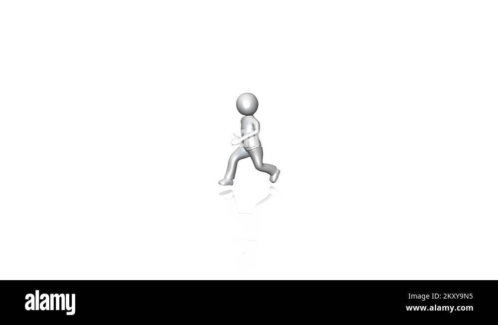 3d man running on Stock Videos & Footage - HD and 4K Video Clips - Alamy