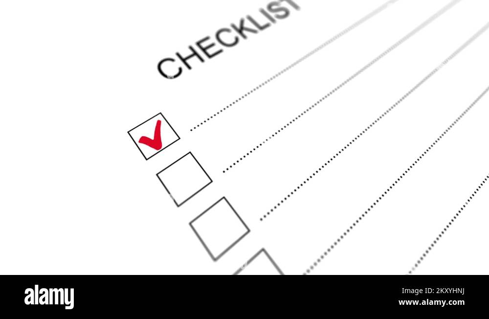 Checklist check list choice Stock Videos & Footage - HD and 4K Video ...