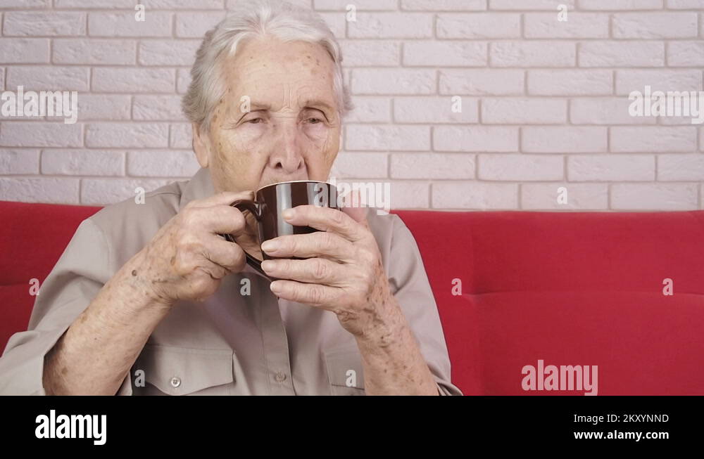 Elderly person drinking tea Stock Videos & Footage - HD and 4K Video ...