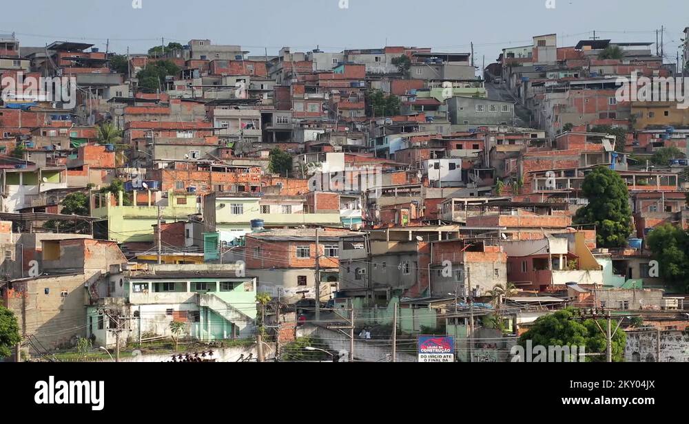 A favela, Brazilian Portuguese for slum, is a low-income urban area in ...