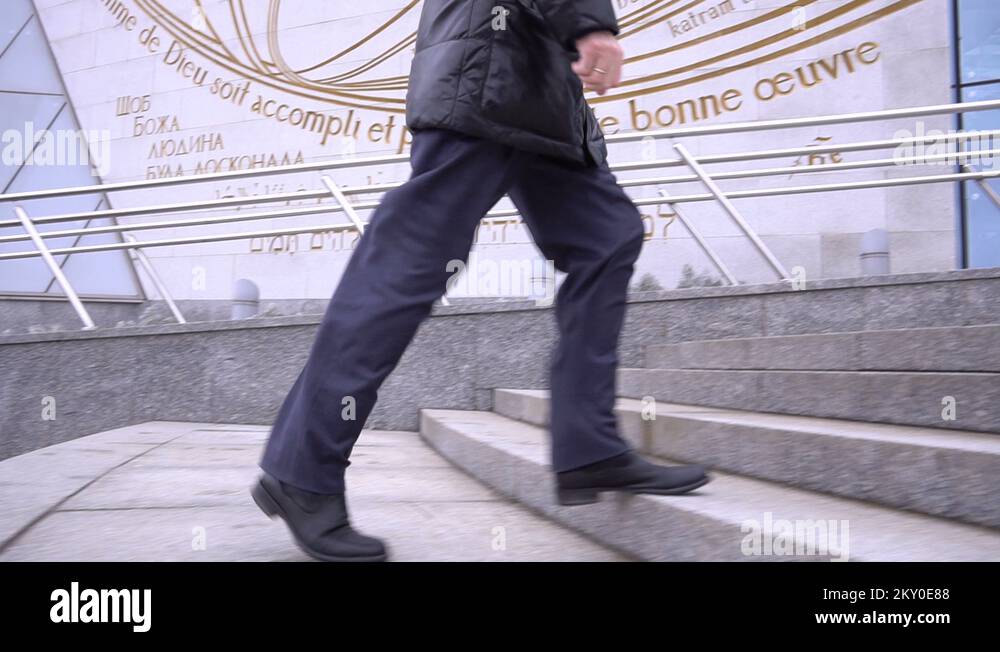 Business man walking building Stock Videos & Footage - HD and 4K Video ...