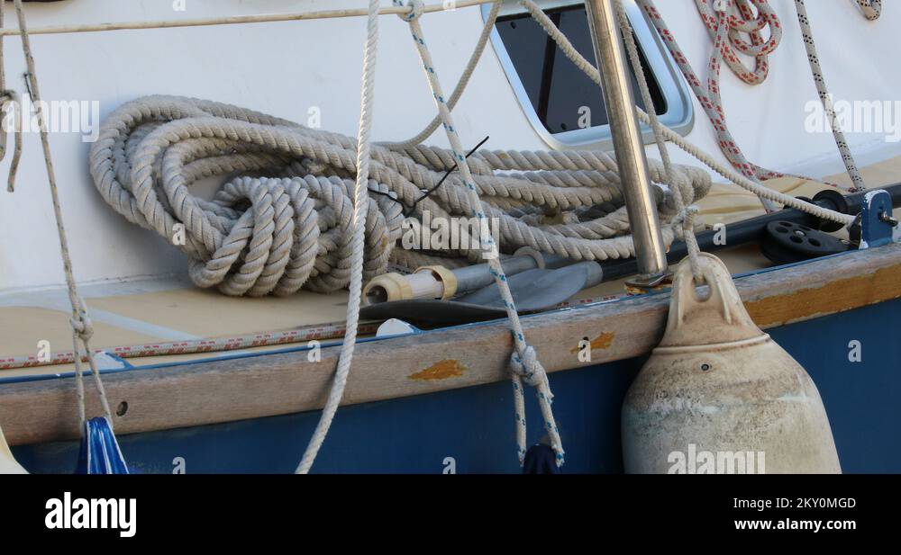 Old vintage naval rope Stock Videos & Footage - HD and 4K Video Clips ...