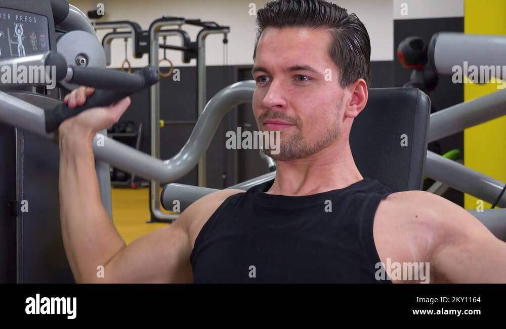 Overhead press machine Stock Videos & Footage - HD and 4K Video Clips ...