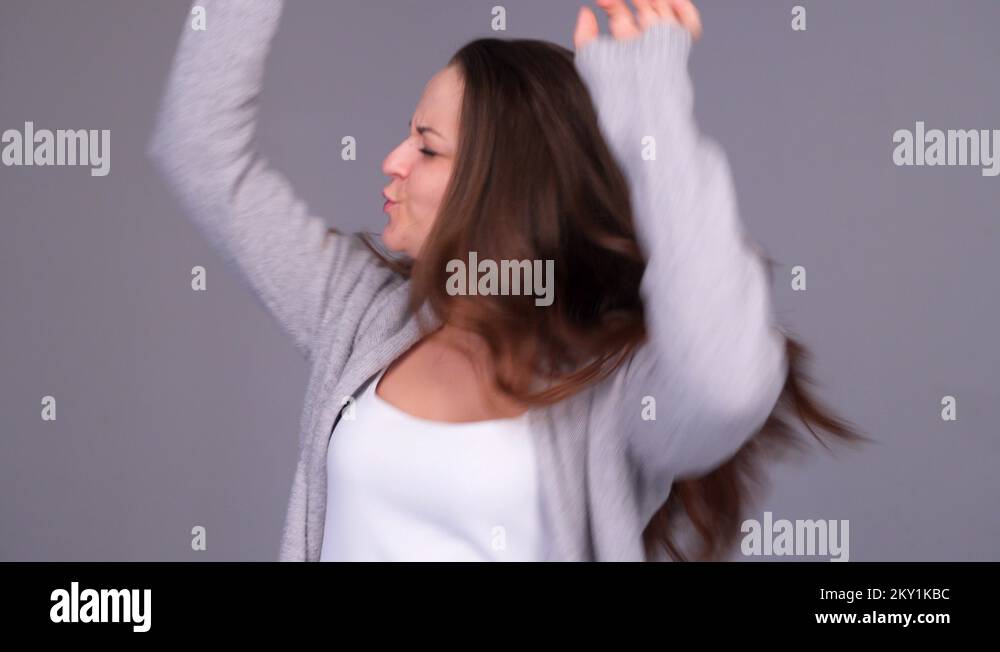 Funny woman dancing Stock Videos & Footage - HD and 4K Video Clips - Alamy