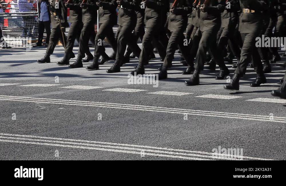 Army walking army soldier military marching Stock Videos & Footage - HD ...