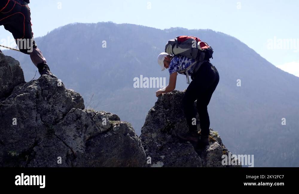 Strong hiker Stock Videos & Footage - HD and 4K Video Clips - Alamy