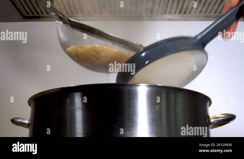 Sieve pot Stock Videos & Footage - HD and 4K Video Clips - Alamy