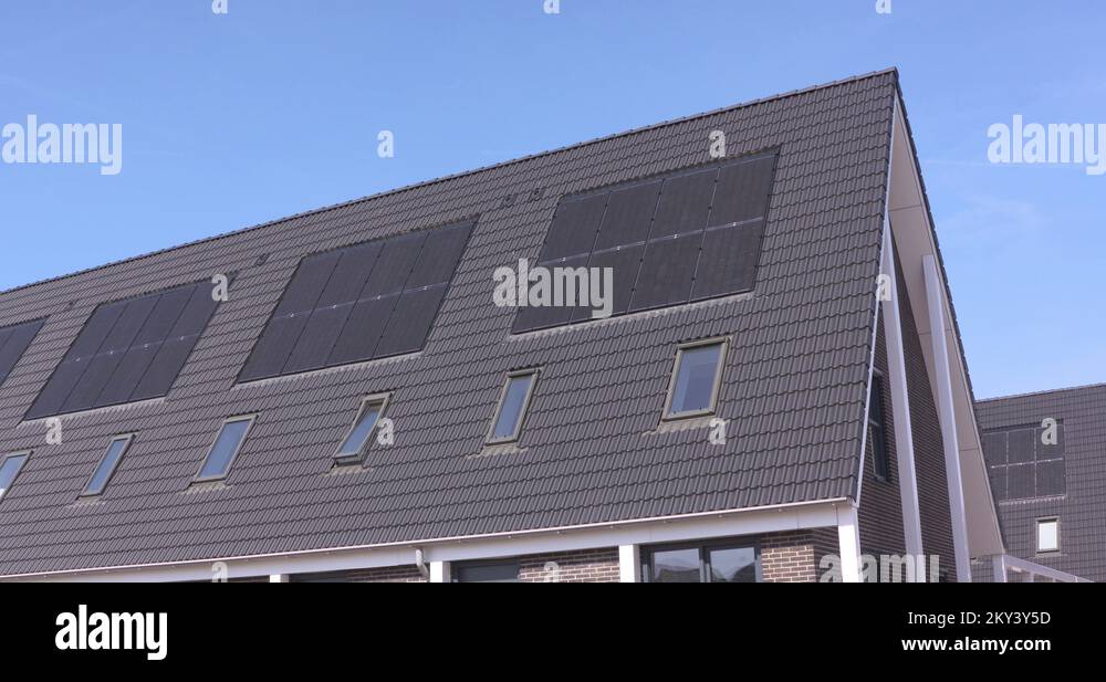 Roof integrated solar panels Stock Videos & Footage - HD and 4K Video ...