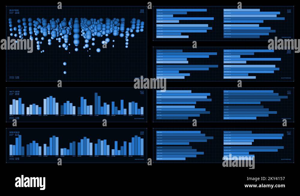 Monochromatic visual display: visualization, graphs, readouts ...
