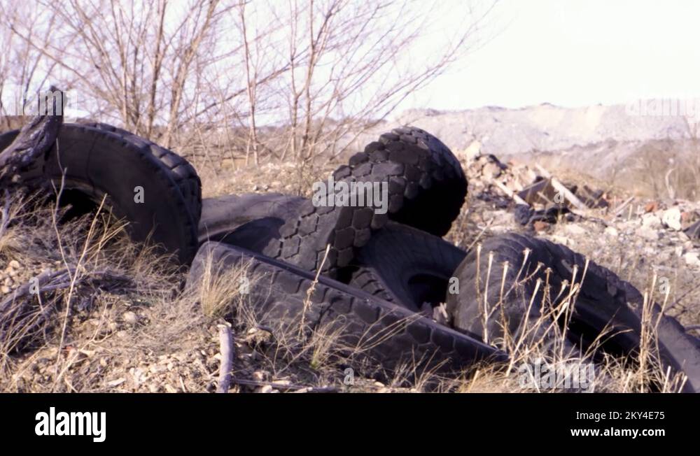 Pile of rubber tires Stock Videos & Footage - HD and 4K Video Clips - Alamy