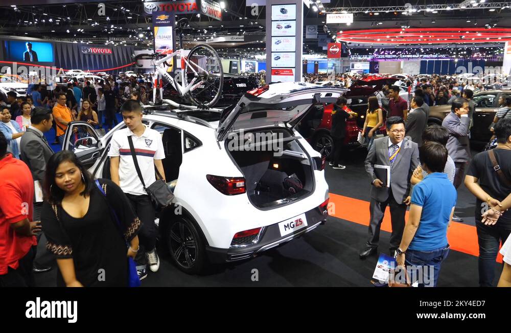 MG Zs Car On Display at Thailand International Motor Expo 2018 Stock ...