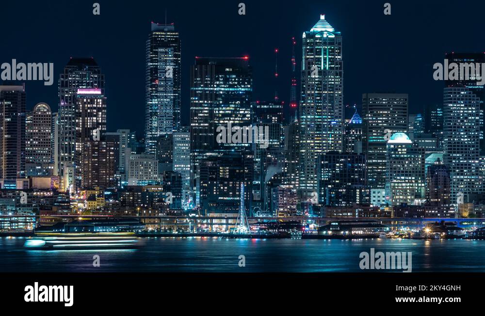 Seattle waterfront color Stock Videos & Footage - HD and 4K Video Clips ...
