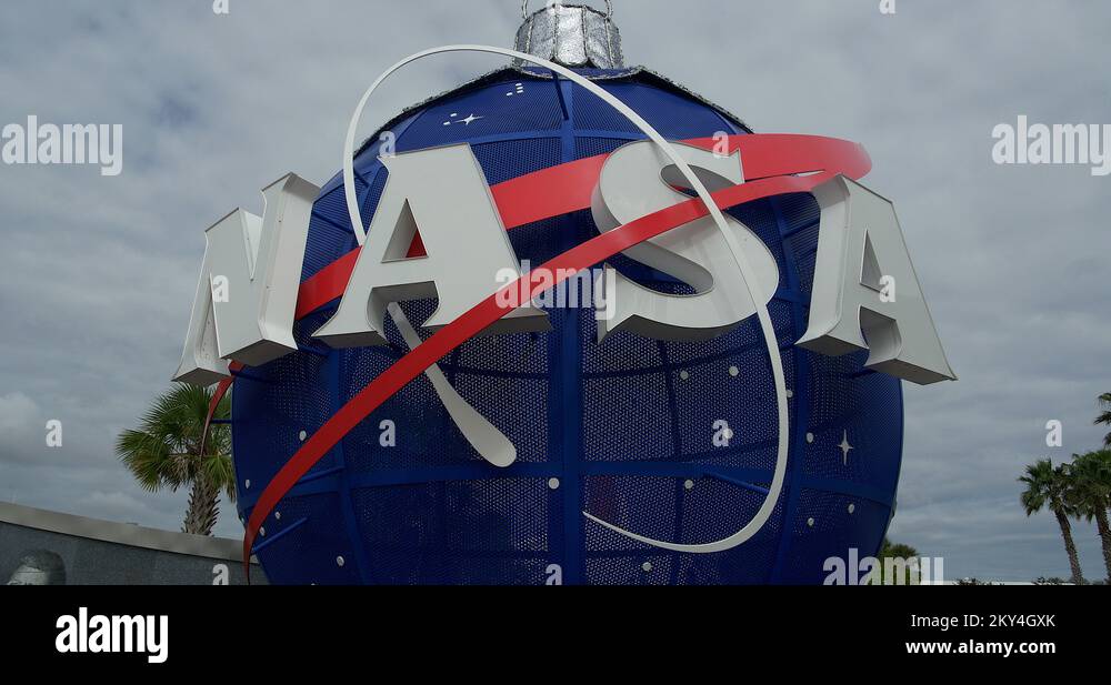 NASA Globe at the Kennedy Space Center Visitor Complex in Cape ...