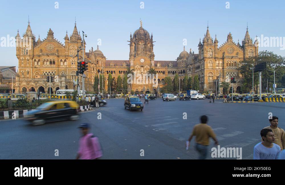 Victoria terminus station india Stock Videos & Footage - HD and 4K ...
