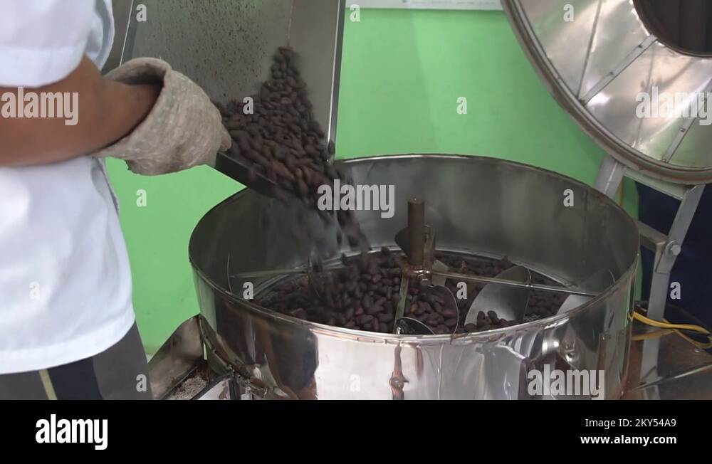 Roasting cocoa bean Stock Videos & Footage - HD and 4K Video Clips - Alamy