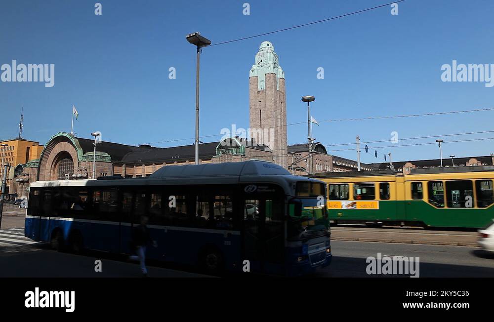 Helsinki Central Railway Station, Finland, VR Commuter Rail Network ...
