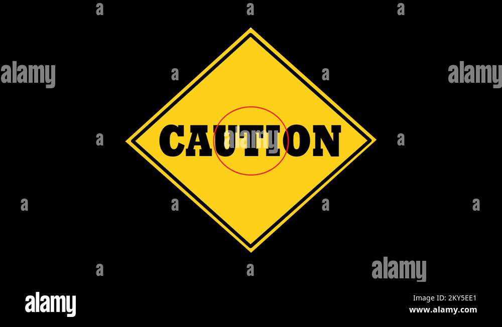 Caution sign Stock Videos & Footage - HD and 4K Video Clips - Alamy