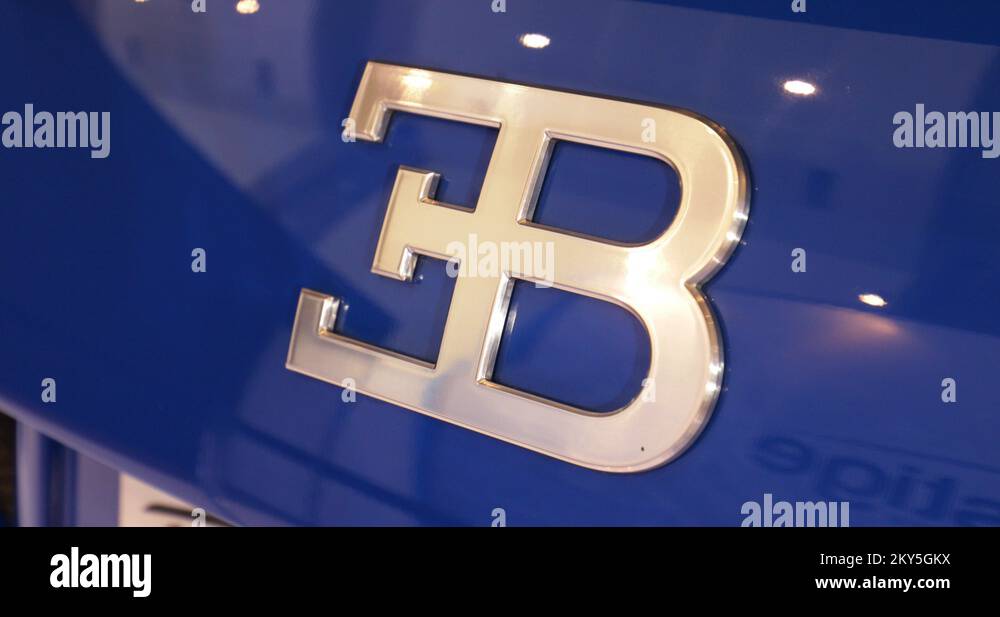 Bugatti car logo Stock Videos & Footage - HD and 4K Video Clips - Alamy