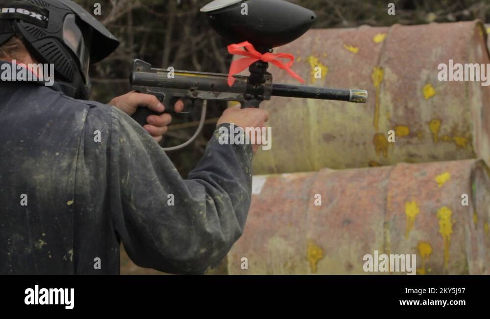 Paint ball gun Stock Videos & Footage - HD and 4K Video Clips - Alamy