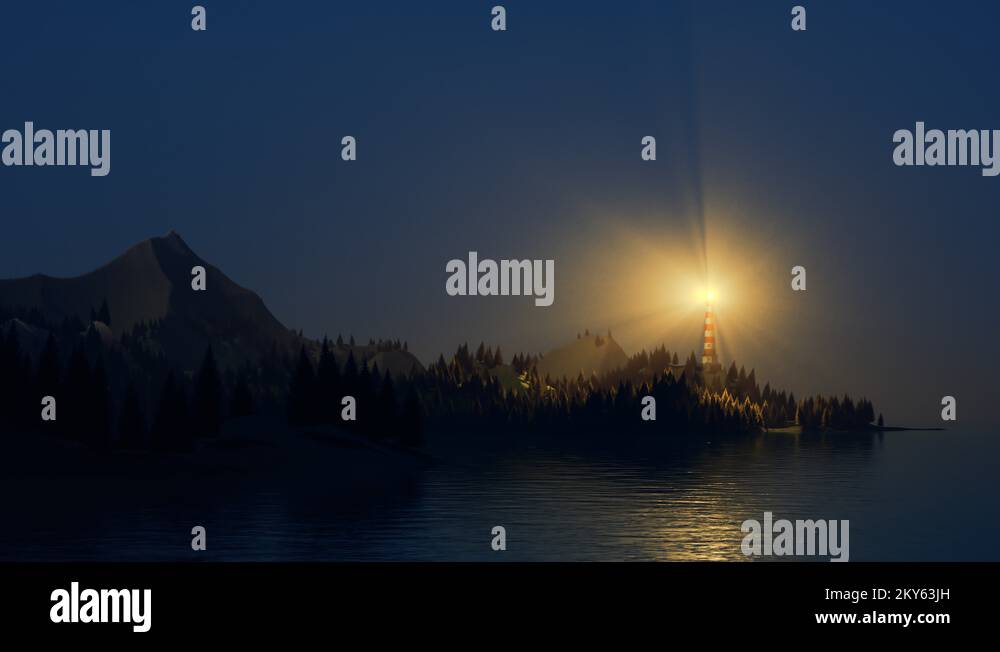 Beam light from lighthouse rotating Stock Videos & Footage - HD and 4K ...