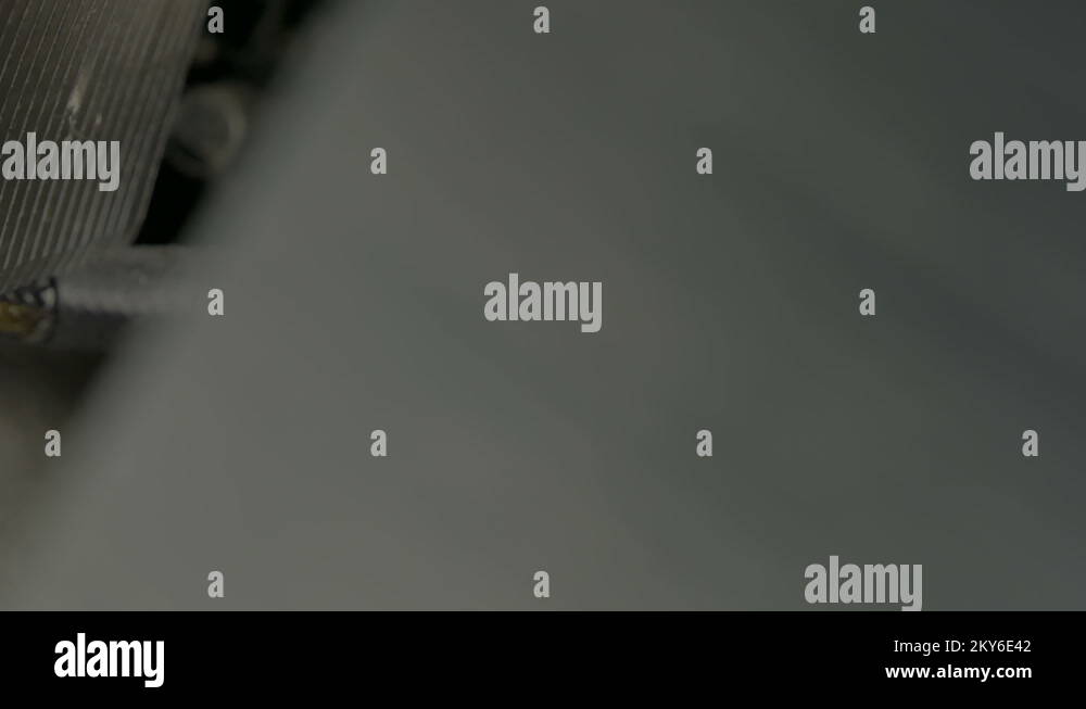 Dust and dirt. Contamination of the ventilation cooling system. Smooth ...