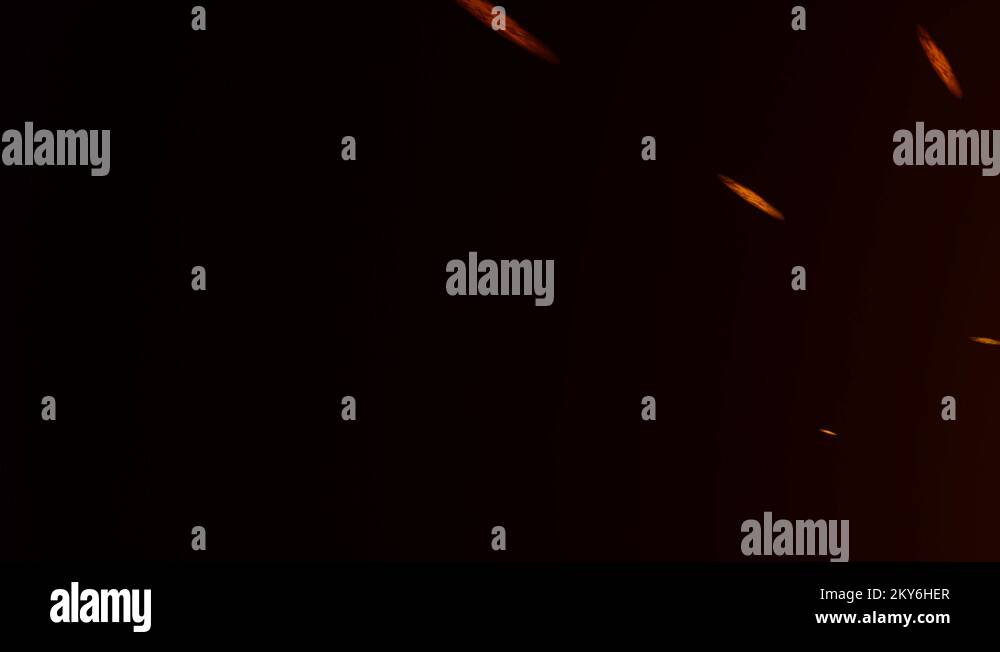 Bright fire/flame animation vfx effects on black background Stock Video ...