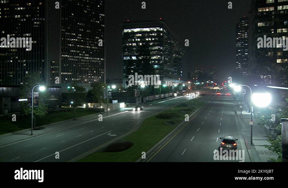 Downtown los angeles night street Stock Videos & Footage - HD and 4K ...