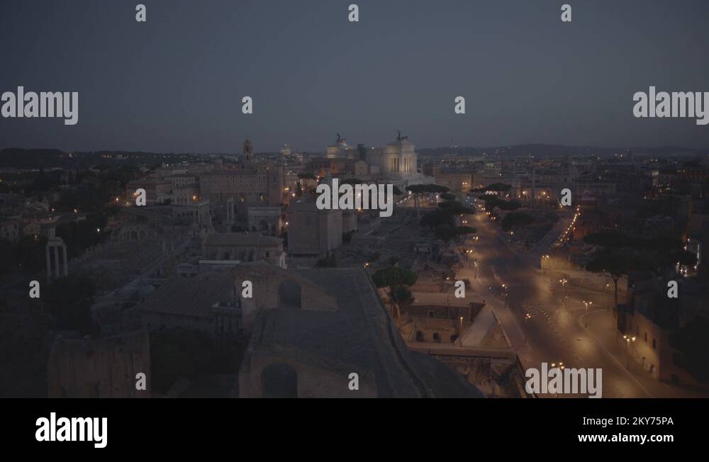Rome night drone Stock Videos & Footage - HD and 4K Video Clips - Alamy